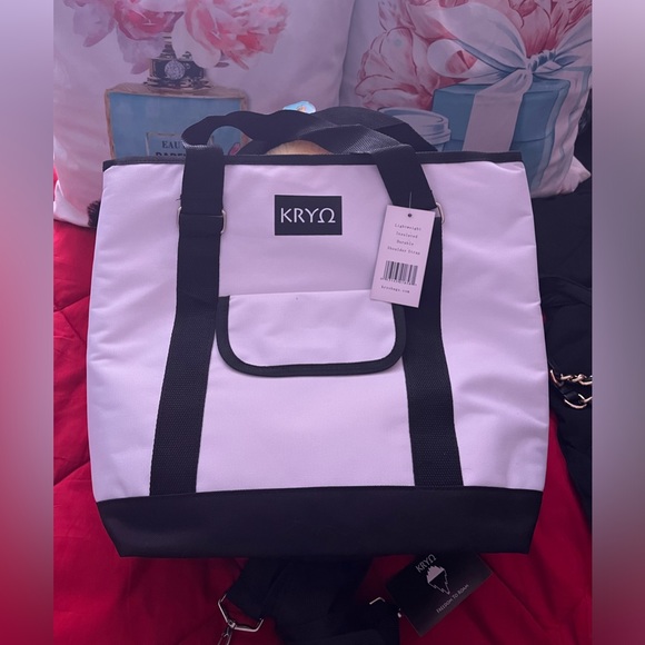 KRYO | Bags | Nwt Kryo Insulated Cooler Bag White Black | Poshmark